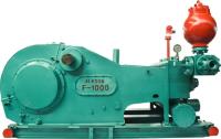 China 1000hp Triplex Piston Mud Pump Single Acting Piston F-1000 for sale