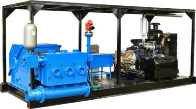 China 2800hp HDD Triplex Mud Pump Single Acting Piston 2100rpm for sale