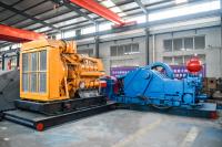 China 955kw Drilling Triplex Mud Pump ISO9001 4300*2450*2513 for sale