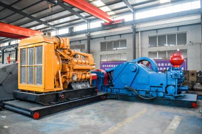 China 955kw Drilling Triplex Mud Pump ISO9001 4300*2450*2513 for sale