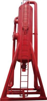 China 1200mm Mud Gas Separator Rig Circulating System Simple Structure for sale