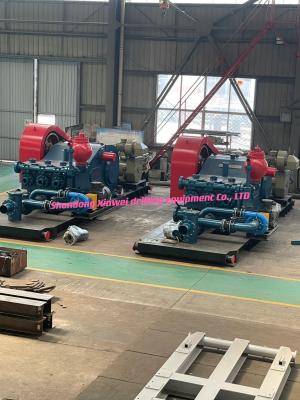 China Max.liner 7″180 Triplex Mud Pump Gear ratio 4.206 Outlet dia. 5-1/8″flange 5000psi for sale