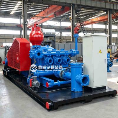 China 500hp Oil Rig Mud Pump F-500 Cementing Pump Oilfield Mud Pump for sale