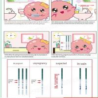 China 10 Pack Early Pregnancy Test Kit 30 Months Shelf Life Quick Results Home Detection for sale