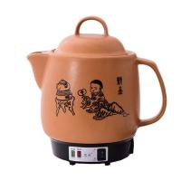 China Automatic Herbal Pot for Traditional Chinese Medicine 2L Ceramic Brown Auto Power Off for sale