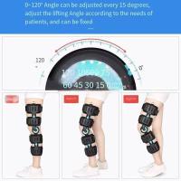 China Metal Orthopedic Knee Immobilizer Brace CE Certified One Size Fits All for Postoperative Fixation for sale