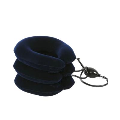 China Inflatable Adjustable Neck Stretcher Air Pillow for Neck Pain Relief Cervical Traction 2 Year Warranty for sale