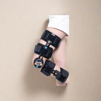 China Customized Hinged Knee Brace for Arthritis Joint Support CE Certified One Size Fits All Black for sale