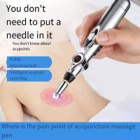 China Class II Electronic Meridian Pulse Health Treatment Pen 18.3cm with Acupoint Maps for sale