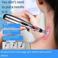 China Class II Electronic Meridian Pulse Health Treatment Pen 18.3cm with Acupoint Maps for sale