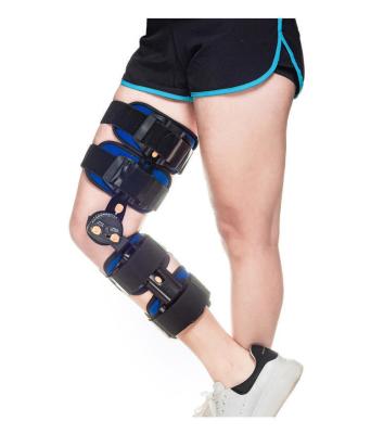 China Orthopedic Hinged Knee Brace One Size Fits All CE Certified Metal Support for Legs for sale