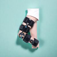 China Adjustable Knee Joint Fixation Plate Lower Limb Scaffold Fracture Brace CE One Size for sale