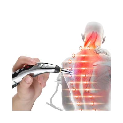 China Five Headed Belt Oil Electronic Acupuncture Pen Massage Therapy Device 18.3cm CE for sale