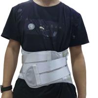 China Adjustable Steel Plate Lumbar Back Support Belt for Decompression Relief 10PCS MOQ for sale