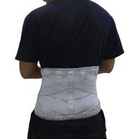 China Adjustable Steel Plate Lumbar Back Support Belt for Decompression Relief 10PCS MOQ for sale