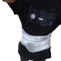 China Adjustable Steel Plate Lumbar Back Support Belt for Decompression Relief 10PCS MOQ for sale