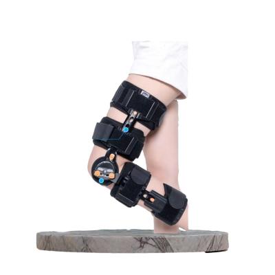 China CE Certified Hinged ROM Knee Brace Post Op Knee Support Orthosis One Size Fits All for sale