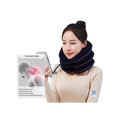 China Manual Cervical Traction Device Neck Shoulder Pain Reliever Air Inflation 2 Sizes for Rehabilitation Centre for sale