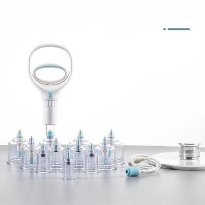 China Professional Transparent Cupping Therapy Device 24 Cups Vacuum Class I CE Certified for sale