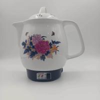 China CE Certified Electric Ceramic Traditional Chinese Medicine Soup Pot 4L 220V for sale