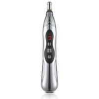 China Five Head Oil Battery Portable USB Acupoint Massager Pen 18.3cm for Holistic Healing for sale