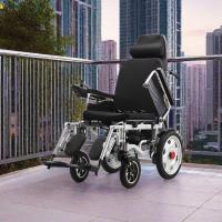 China Foldable Electric Tilt Wheelchair 108x67x91cm 24V 250W for Disabled for sale