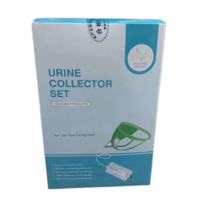 China Class I Sterile Hospital Urine Leg Bag 500ml with Portable Hanger CE Certified for sale
