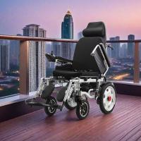 China Electric Wheelchair 250Wx2 Motor Foldable Portable Joystick Controller 24V for Home Use for sale
