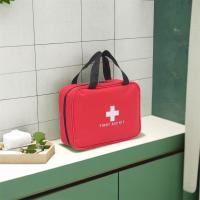 China Large Size Oxford First Aid Kit 28x18cm CE Certified Outdoor Emergency Medical Bag for sale