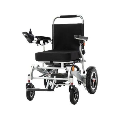 China Electric Aluminum Alloy Folding Wheelchair for Elderly 201-500W Motor 16 Inch Wheel for sale