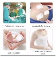 China Medical Breathable Wound Dressing with Pad 40 Tablets 10cm x 15cm CE Certified for sale