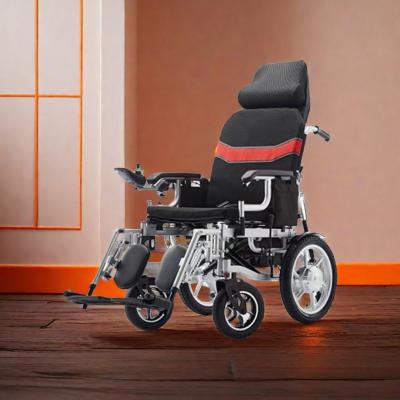 China Lightweight Folding Electric Wheelchair 24V 250W Motor Class II Medical Scooter for Handicapped for sale