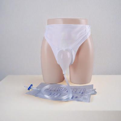 China 2000ml PVC Adult Urine Collector Bag for Paralyzed Patients CE Certified for sale