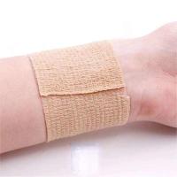 China Medical Nonwoven Self Adhesive Cohesive Bandage 450cm x 7.5cm High Elasticity for sale
