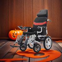 China Automatic Folding Carbon Fiber Electric Wheelchair 24V 250W for Home Use Class II for sale