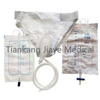 China 2000ml Leak Proof Urine Bag for Women CE Certified Silicone Urine Collection Bag for sale