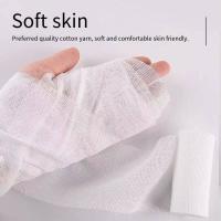 China Medical Cotton Big Roll 5cm x 600cm Jumbo Surgical Sterile Hydrophilic Gauze Roll for sale