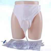 China Disposable Transparent Urinary Bag with Removable Urine Meter 2000ml CE Certified for sale
