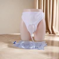 China Disposable Plastic Urine Collection Bag 1000ml Adult Incontinence Storage Pee Bag Home Care for sale