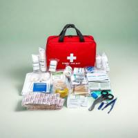 China Class II CE Certified Emergency Survival Kit 25 Piece Set Oxford Material 5 Year Shelf Life for sale