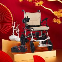 China 500W Motor Power Wheelchair for Elderly Disabled Airplane Boarding Convenient Mobility for sale