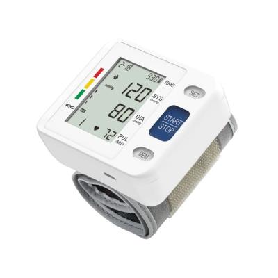 China Wrist Digital Blood Pressure Monitor Plastics CE 2x99 Memory 2.2 Inch Screen for sale