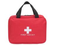 China Compact Car First Aid Kit 25 Piece Set Oxford Material 26x18x8cm Emergency Medical Supplies for sale