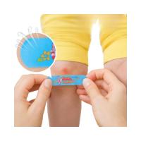 China Customized Cartoon Bandage 25mm x 25mm for Kids First Aid Kits Spot Wound Plaster CE Certified for sale