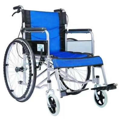 China Foldable 22 Inch Transfer Chair Commode Reclining Wheelchair Durable Medical Equipment for sale