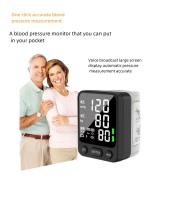 China Wrist Tech Blood Pressure Monitor Class II Medical Device 2x99 Memory Dual User for sale
