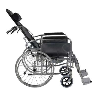 China 24 Inch Steel Manual Standard Active Wheelchair for Rehabilitation Therapy 120kg Capacity for sale