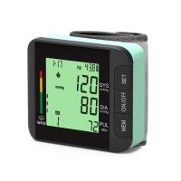 China Wrist Wireless Blood Pressure Monitor Sphygmomanometer 2x99 Memory CE Class II for sale