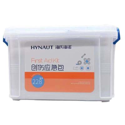 China White Plastic Outdoor Emergency First Aid Kit 156pcs CE Certified Waterproof Lightweight for sale