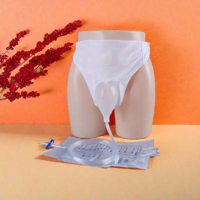 China Removable Performance 2000ml Pull-Push Type Urine Collection Bag GB/T 32610 Standard for sale